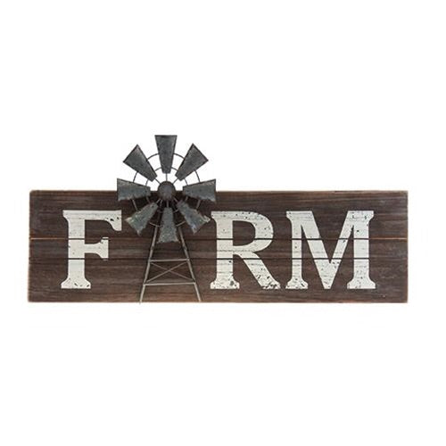 FARM WINDMILL SIGN